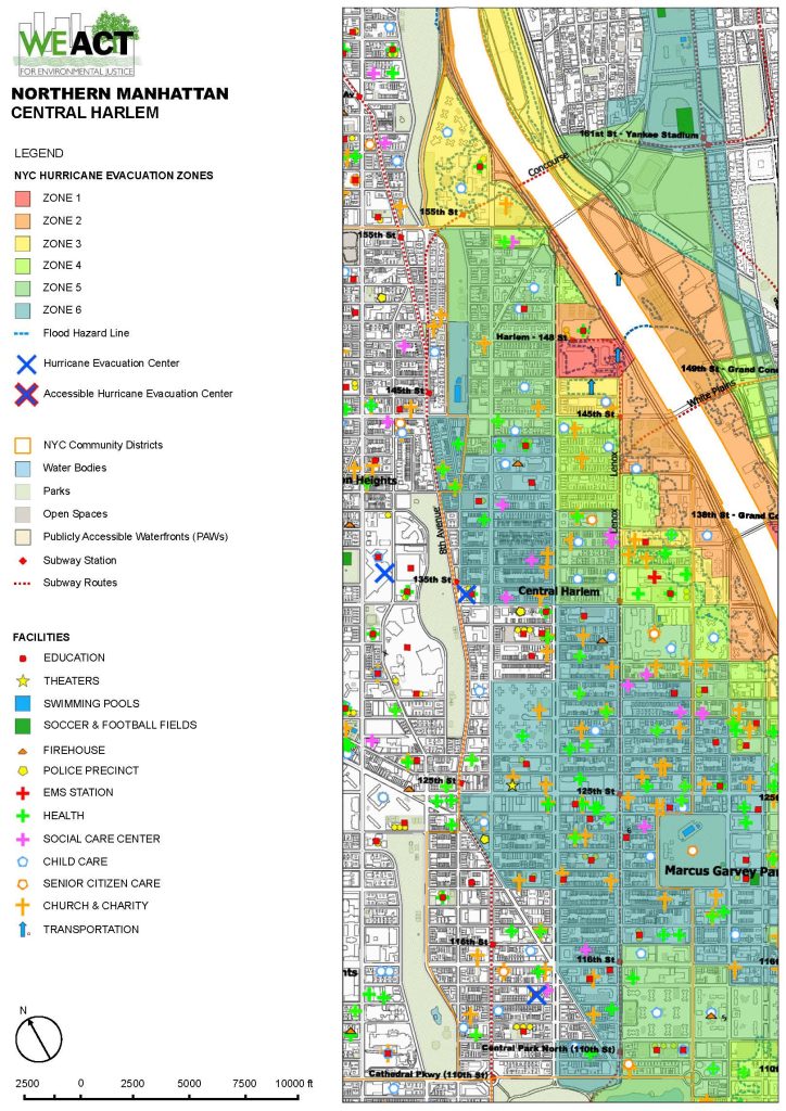 Northern Manhattan Climate Action Plan – Climate Map of Central Harlem - WE ACT for ...