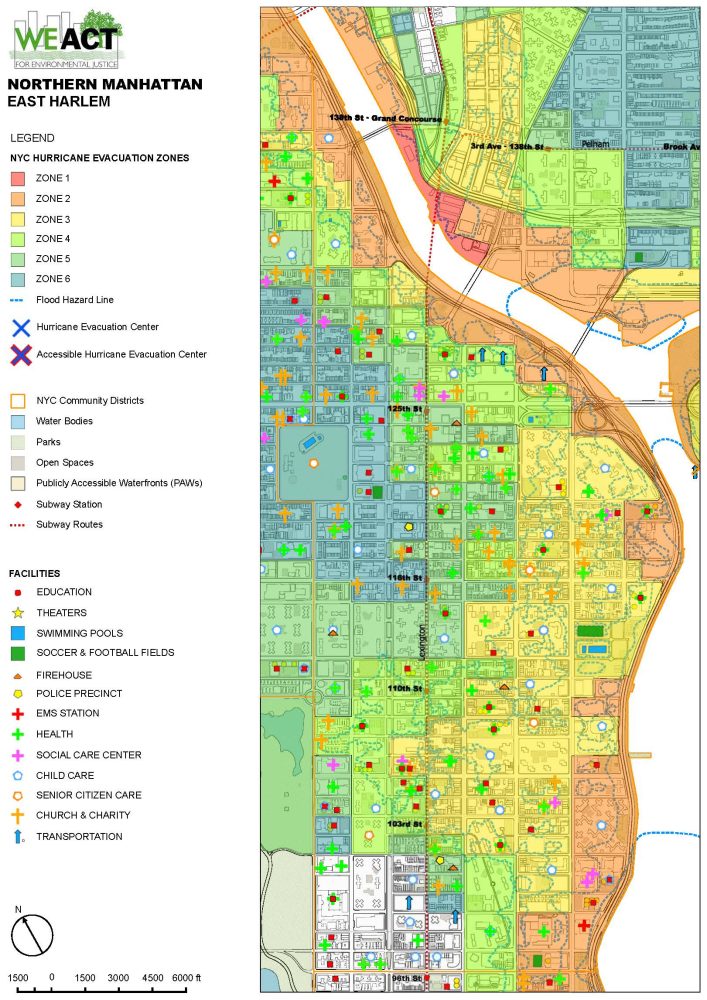 Northern Manhattan Climate Action Plan – Climate Map of East Harlem - WE ACT for Environmental ...