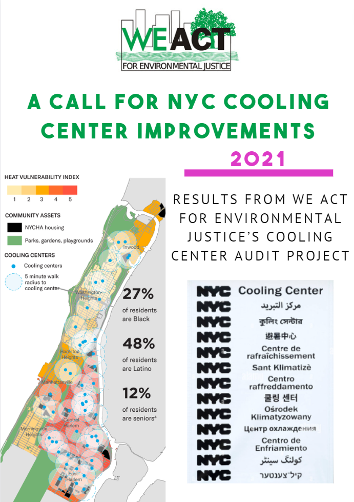Cooling Centers - WE ACT for Environmental Justice