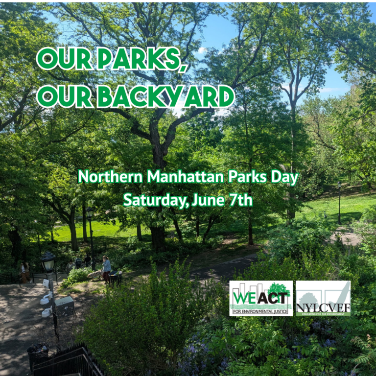 Our Parks, Our Backyard: Northern Manhattan Parks Day IS CANCELED - WE ...