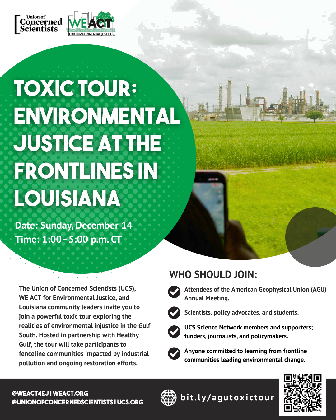 Toxic Tour: Environmental Justice at the Frontlines in Louisiana